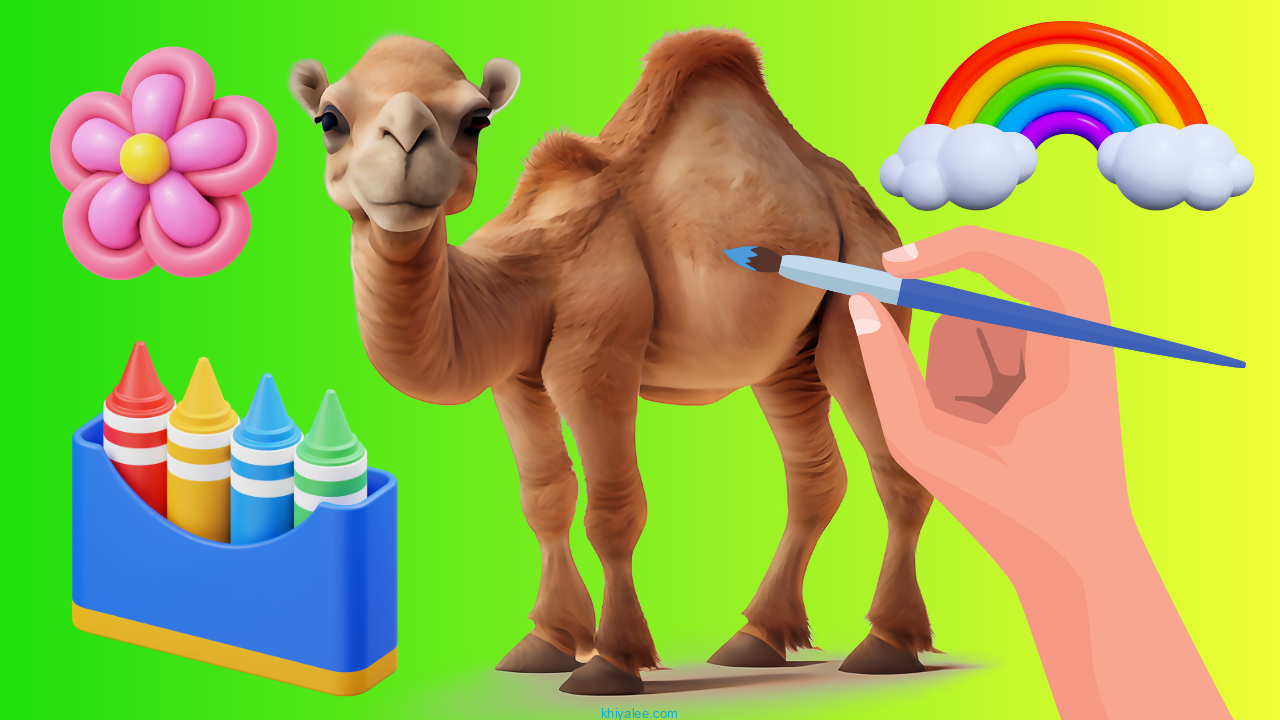 Camel Drawing | Khiyalee