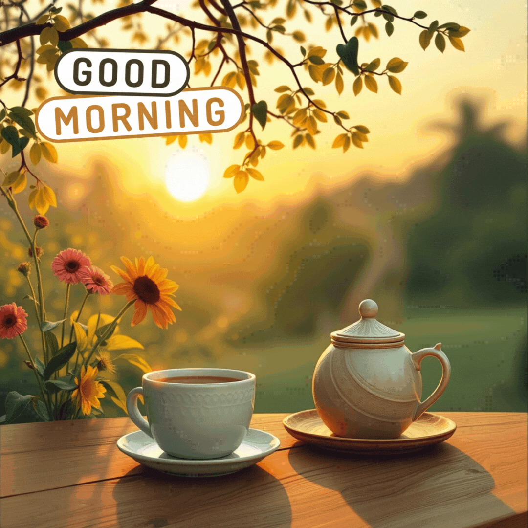 100 Best Free HD Good Morning GIFs Quotes Images 2025 