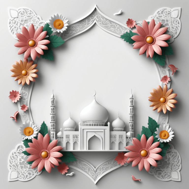 135+ HD Free Islamic Frames Collection | (2025) Khiyalee